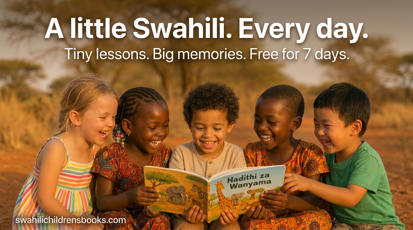 Swahili Books for Kids | Bilingual Kiswahili–English Stories Ages 2–8